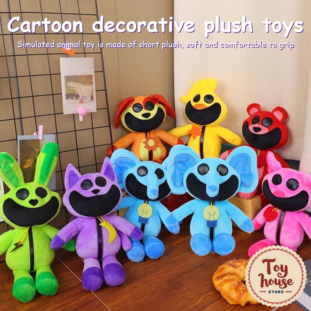 TH 30cm Poppy Playtime 3 Plush Toys Smiling Critters CatNap Stuffed ...