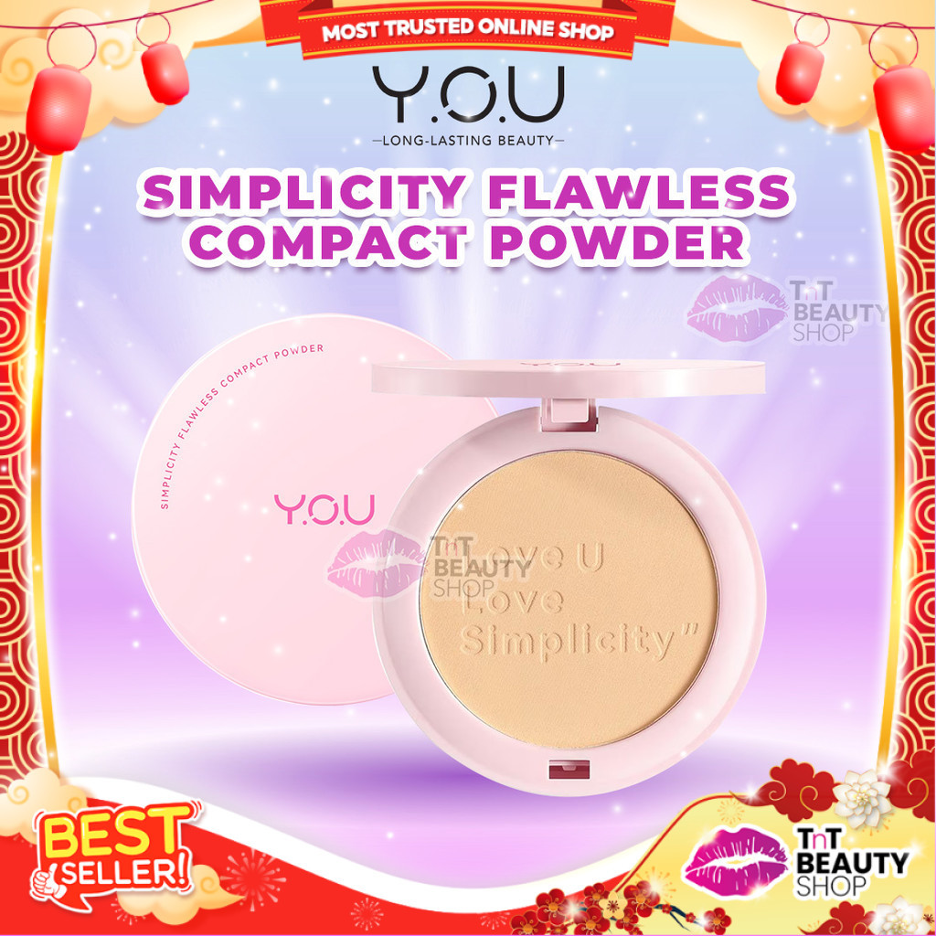 Y.O.U You Simplicity Flawless Compact Powder Natural Makeup Pressed ...
