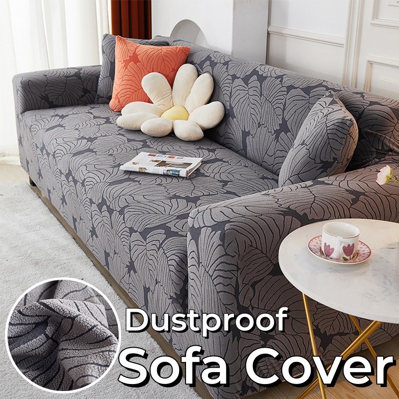 1/2/3/4 Seater Sofa Cover Stretchable Sofa Dust Cover L Shape Universal ...