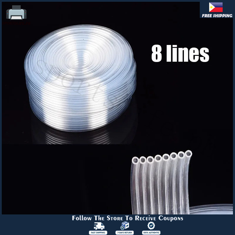 5 Meter 8 Lines white Tube for ECO Solvent printer ink tube Ink Tube ...