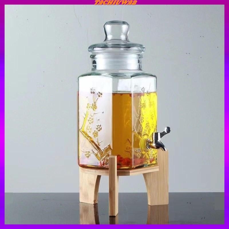 [Tachiuwa2] Drink Dispenser Stand Round Base Lemonade Containers Rack ...