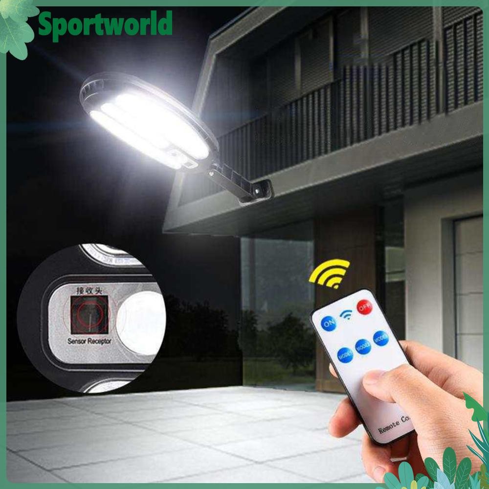 LED COB Outdoor Security Solar Light Super Bright Motion Sensor Human ...