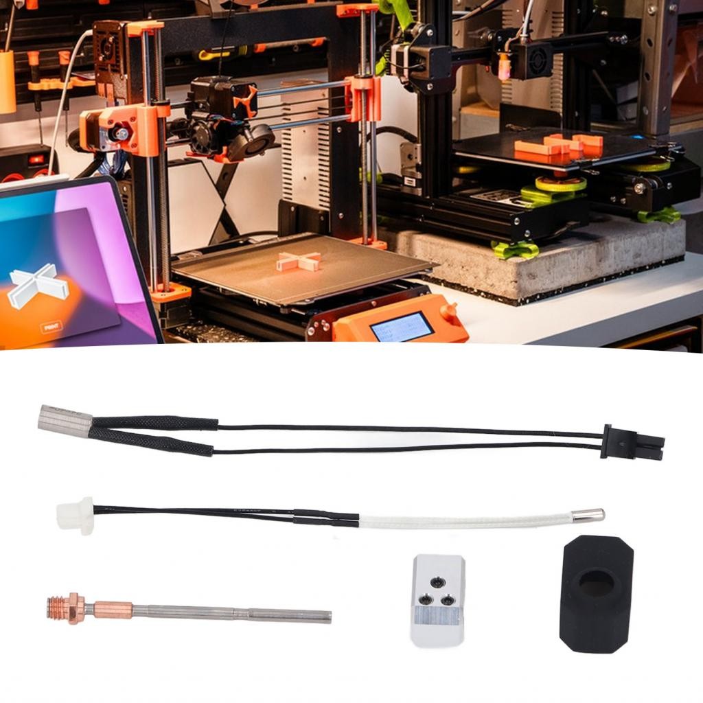 3D Printer Hotend Kit Heater Block Improve Printing Efficiency with ...