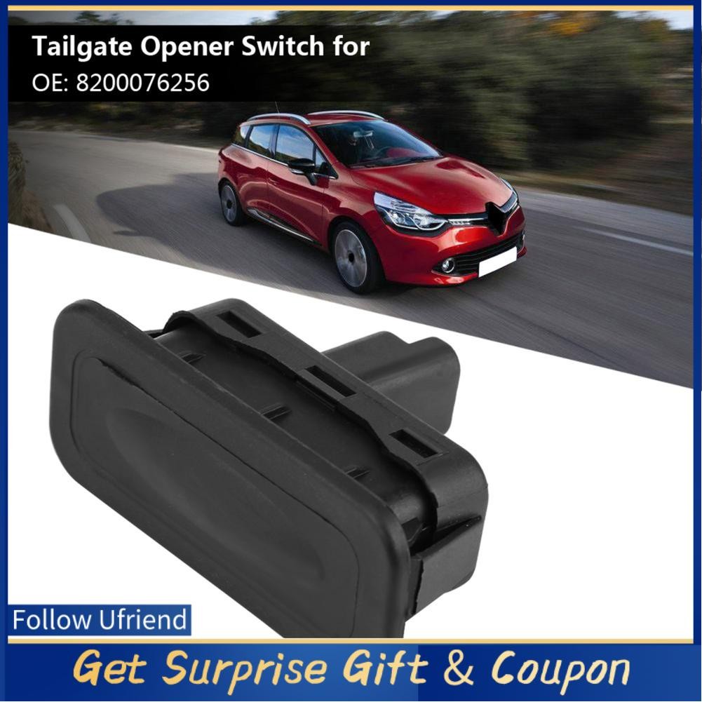 Ufriend Tailgate Switch Black Opener for Scenic MK2 & MK3 Captur Clio ...