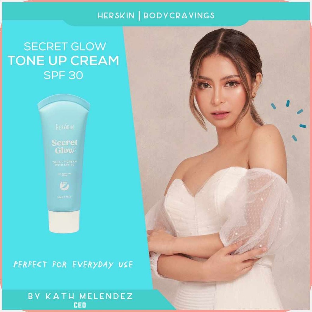 Herskin|h^Secret.rY;Glow@T+Tone A+v+F+g+I+Up Cream 50G Spf30 | Shopee Philippines