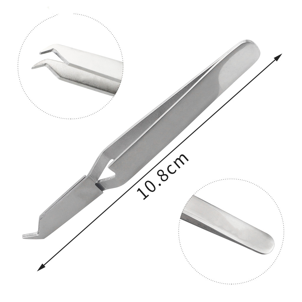 1Pc Orthodontic Stainless Steel Bracket Positioning Forceps Buccal ...