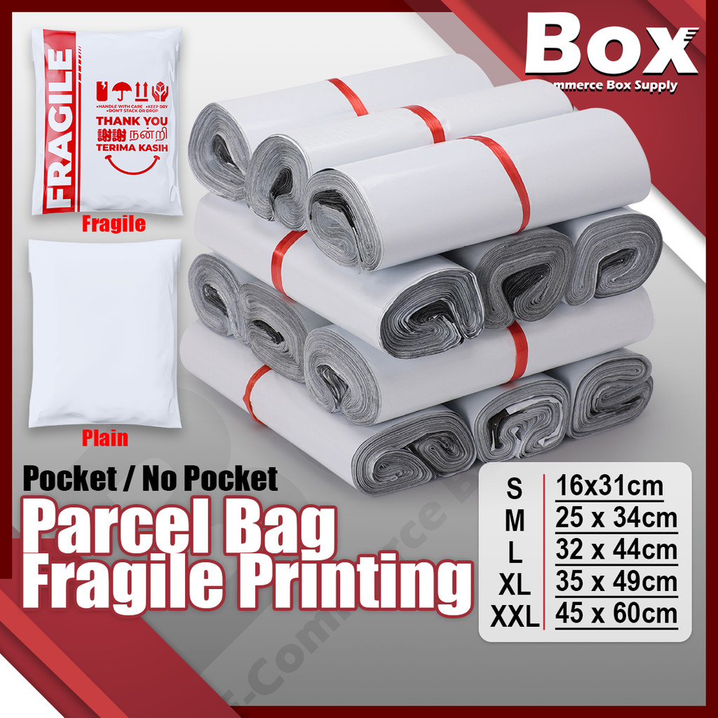 Courier Bag With/No Pocket Plastik Pos Flyers Parcel Bag Packaging Bag ...