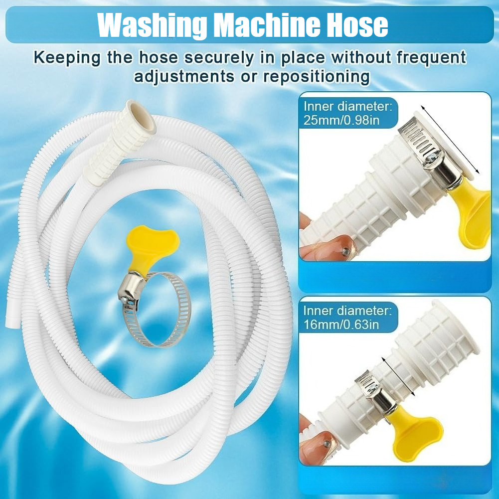 2/3m Semi Automatic Washing Machine Inlet Pipe Twin Tub Hose Aircon ...