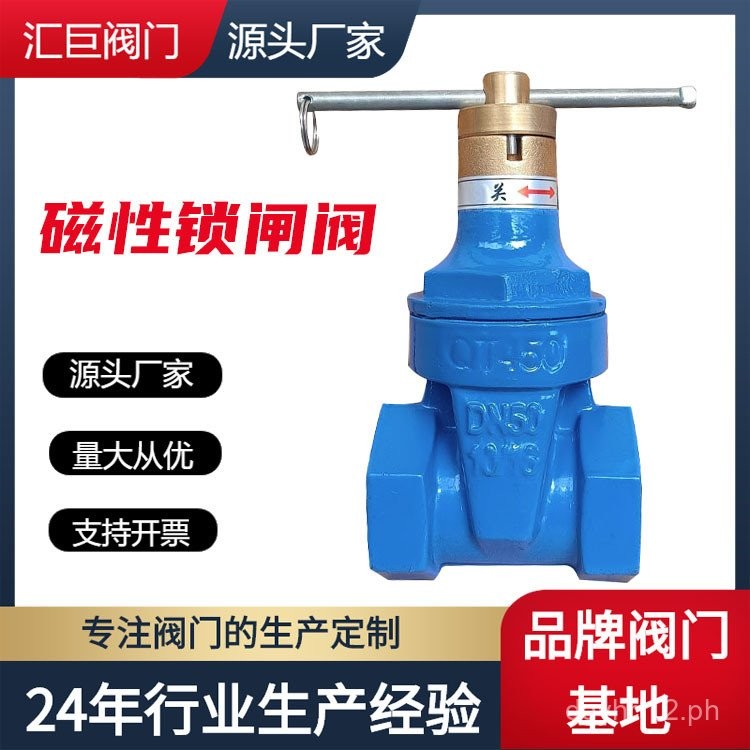 Threaded Locking Gate Valve Locking Threaded Gate Valve Z85X Invisible ...