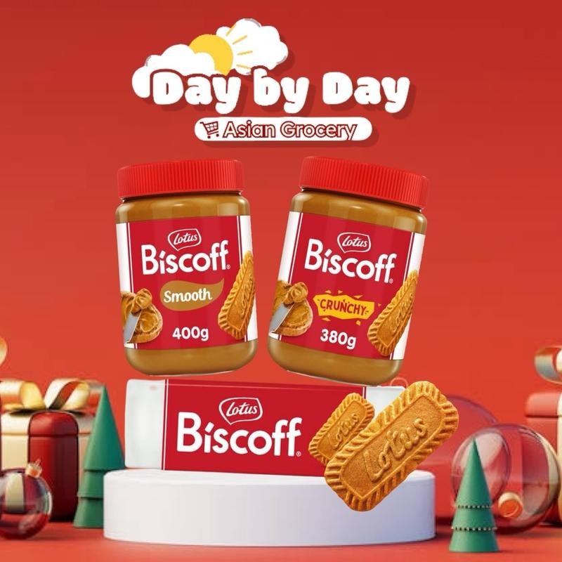 DBD Lotus Biscoff Crunchy Spread 380g / Biscoff Smooth Spread 400g ...