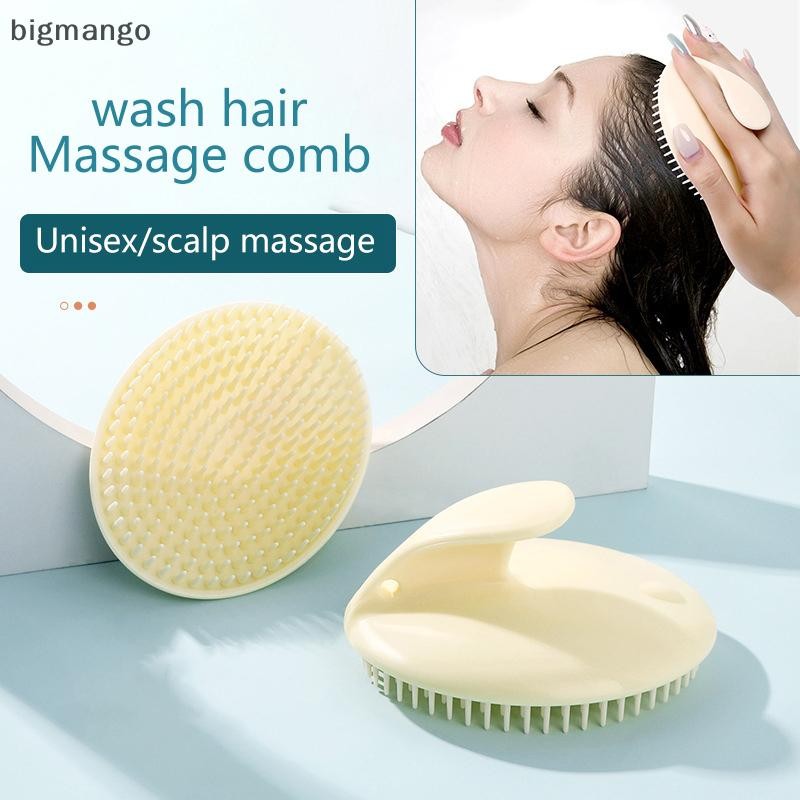 BMPH Belle Fashion Shampoo Comb Silica Gel Head Massage Styling Tool ...
