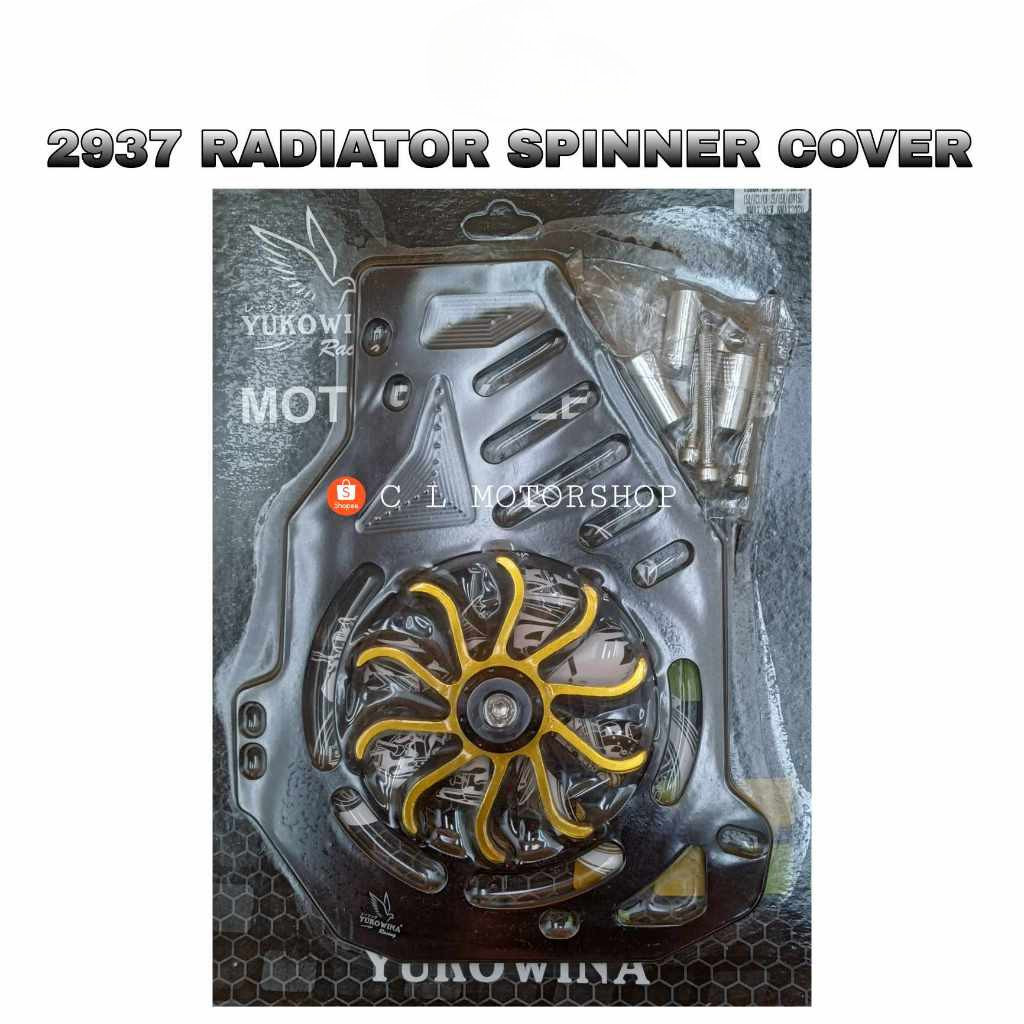 Radiator Spinner Cover for Honda PCX125/150 and Click125/150 - Model ...