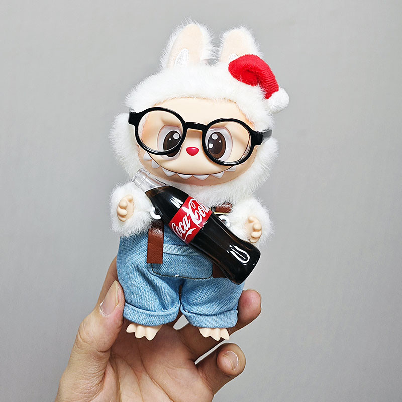 Labubu Coca-Cola Series|Labubu Clothes Overalls, Suitable for labubu v1 ...