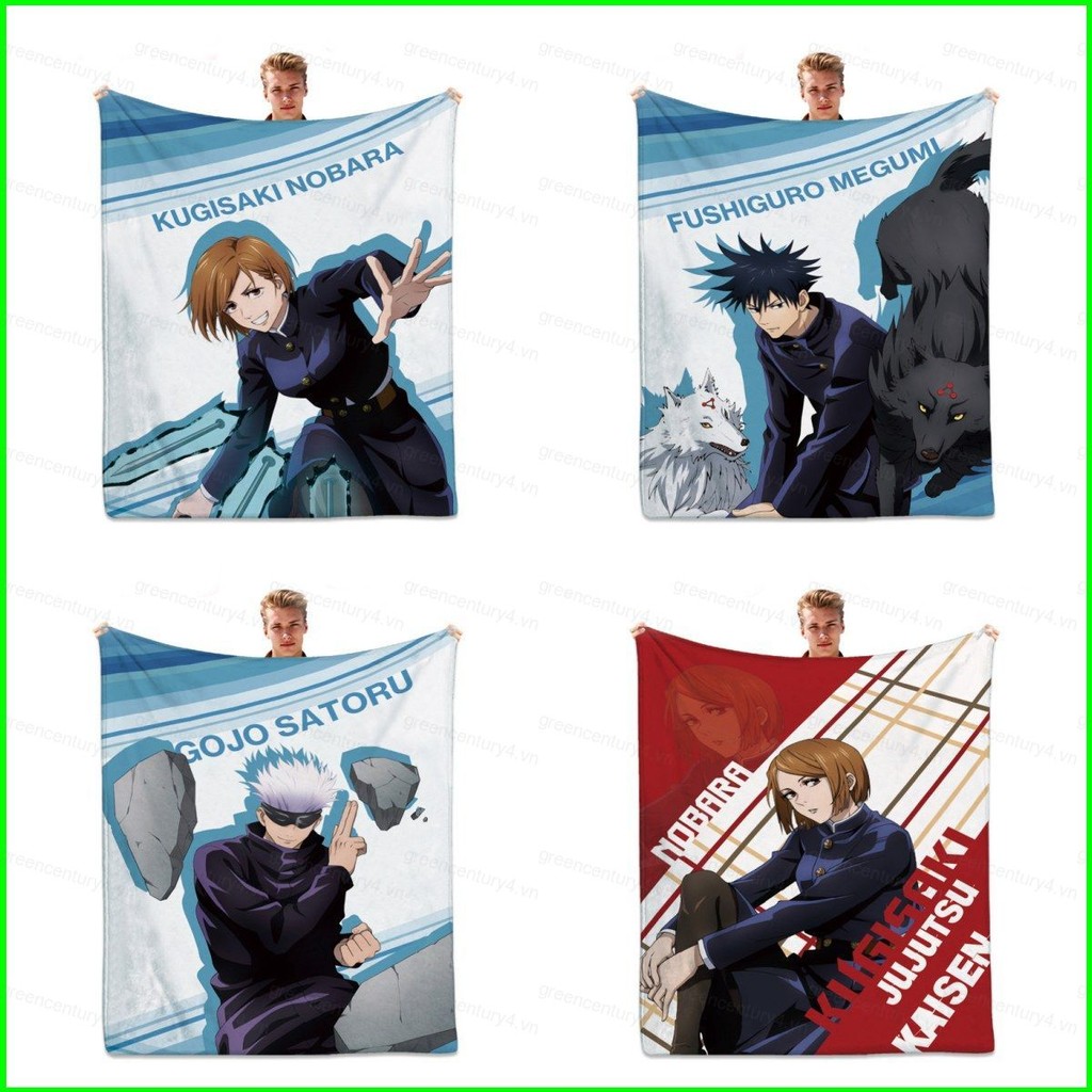 Dly Jujutsu Kaisen Gojo Satoru Cartoon Anime Blanket Home Children ...