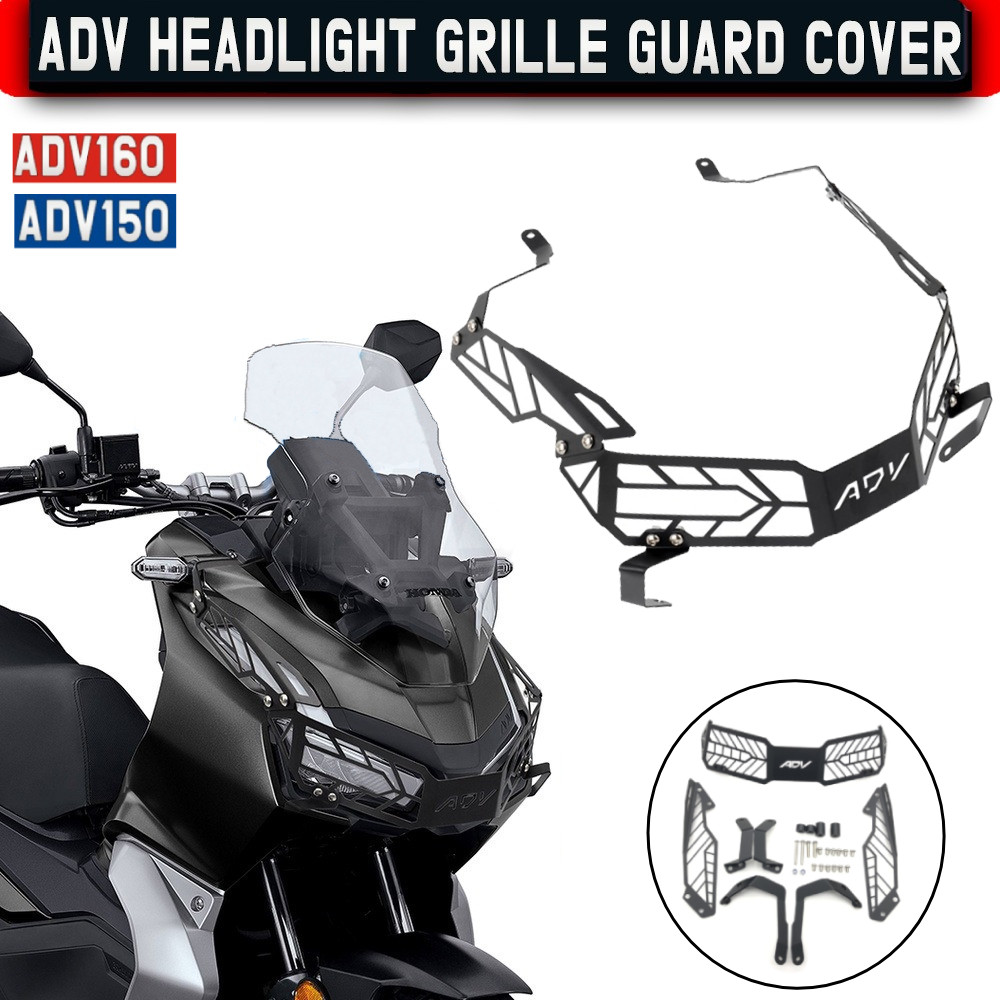 [Local Ship] HONDA ADV 150 ADV 160 Headlamp Guard Protector Shield ...