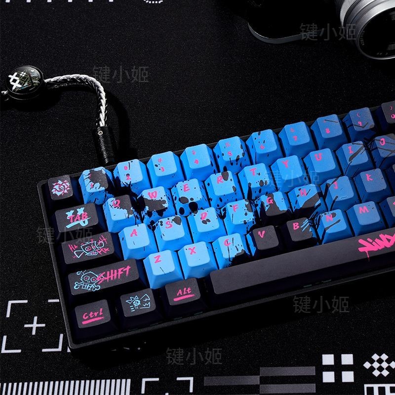 Jinx League of Legends Cherry Profile Dye-Sub Keycap Set (130-Key ...
