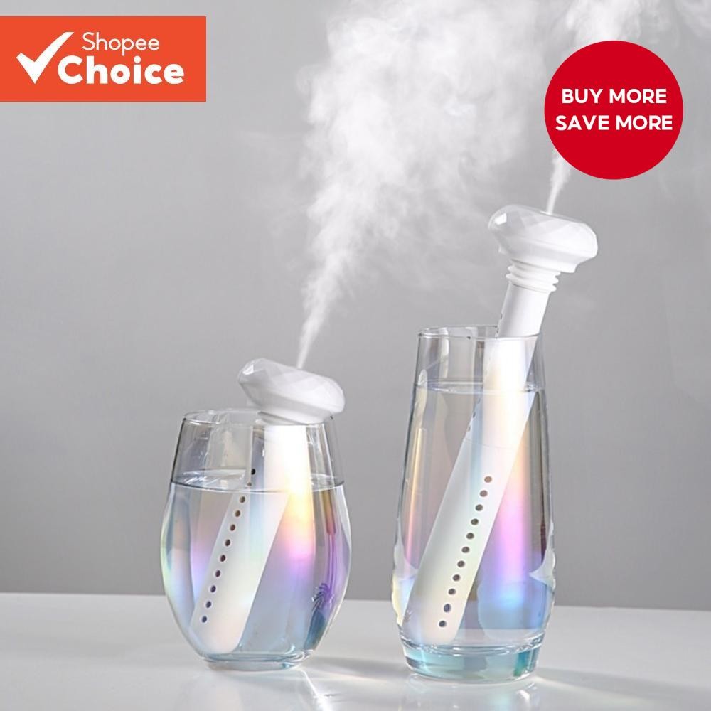 Humidifiers Ultrasound USB Mini Home Air Diffuser Car Purifier Aroma ...