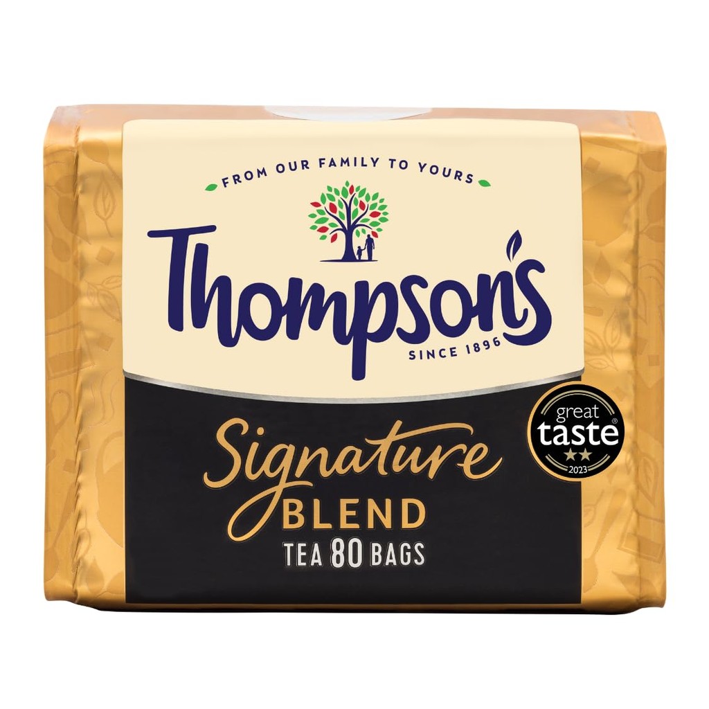 THOMPSON'S Signature Blend Tea Bags Black Tea 15cm x 48.2cm x 12.9cm ...