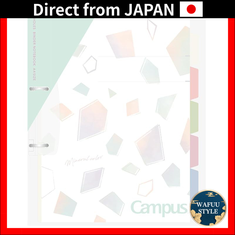 Kokuyo Campus Easy-to-Bind 2-Hole Loose Leaf Binder A4 Limited Mineral ...