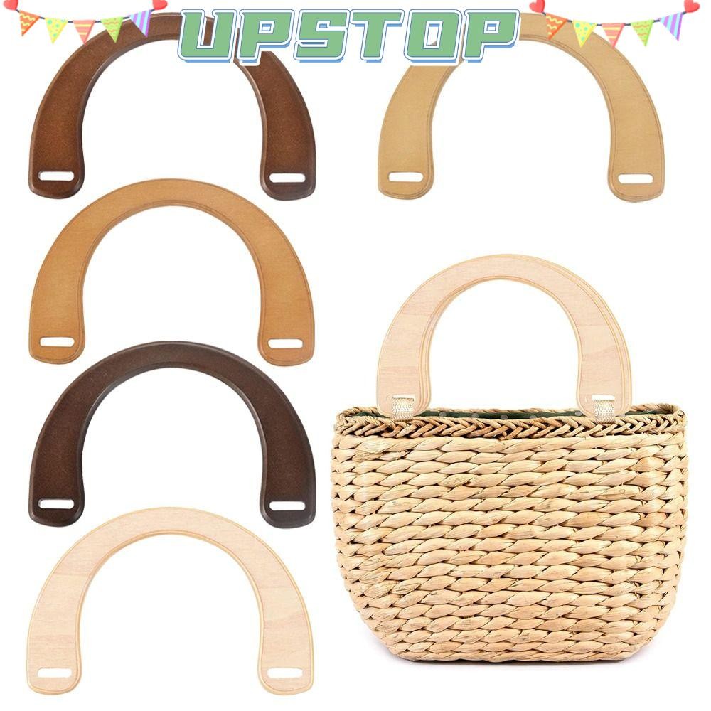 UPSTOPBO Wooden Bag Handles Handmade Bag Accessories Gift Box Handle ...