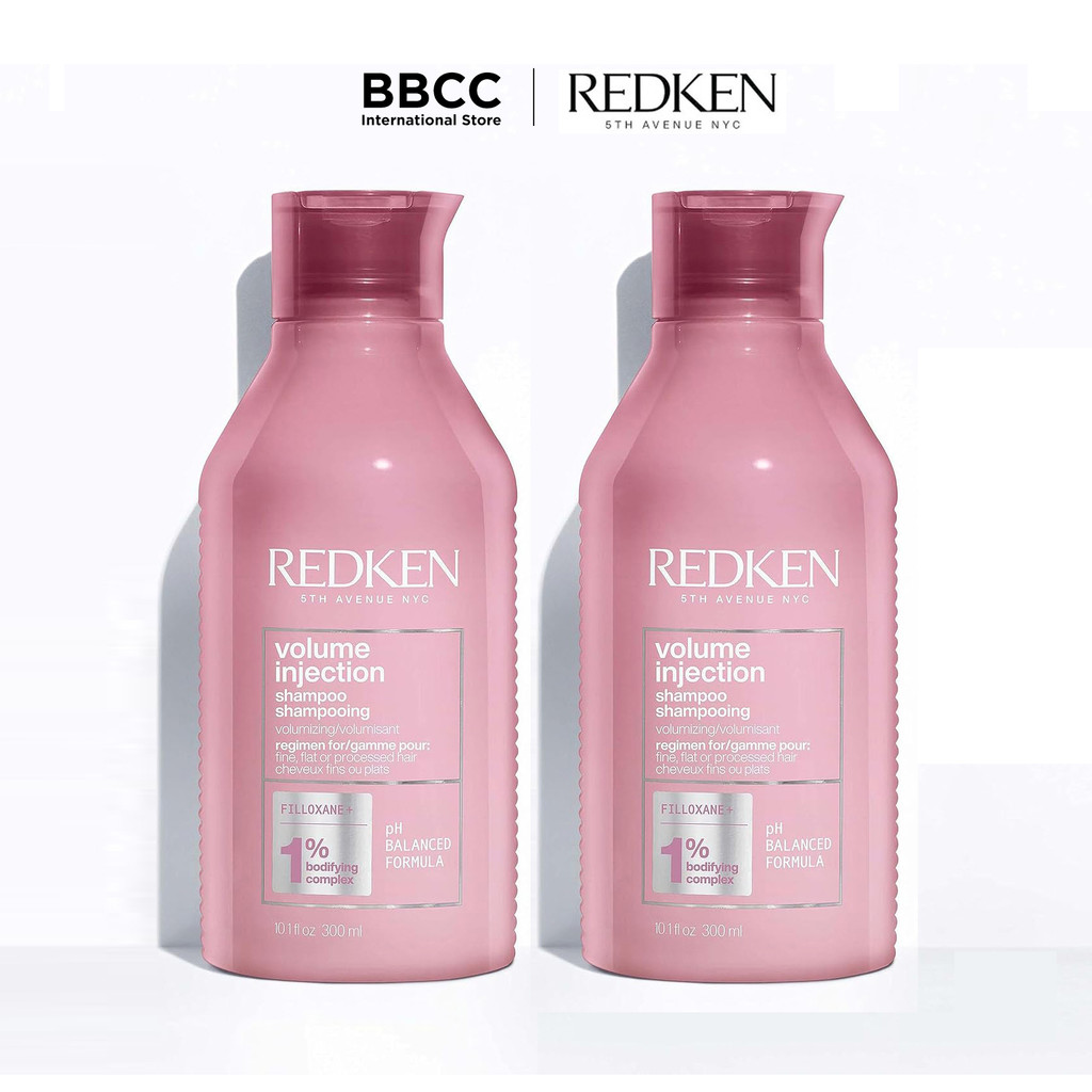 Redken 5th Avenue Nyc Volume Injection Shampoo & conditioner Volumizing ...