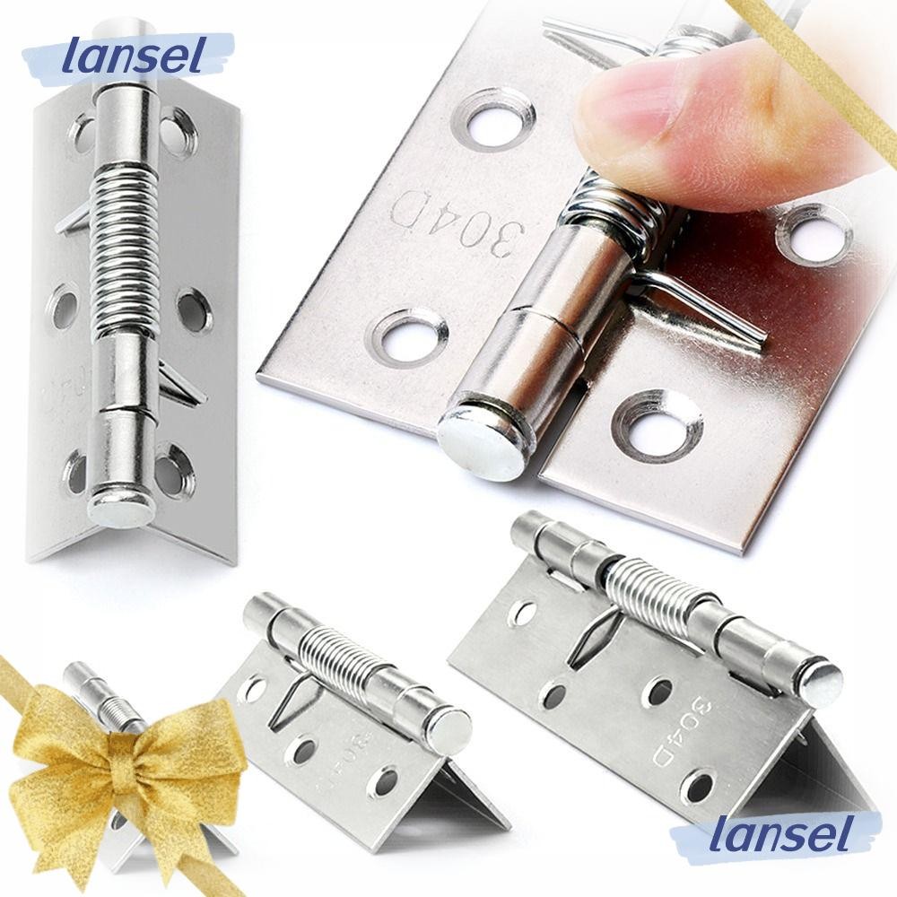 LANSEL Door Hinges Loop Automatic Rebound with Spring Furniture ...