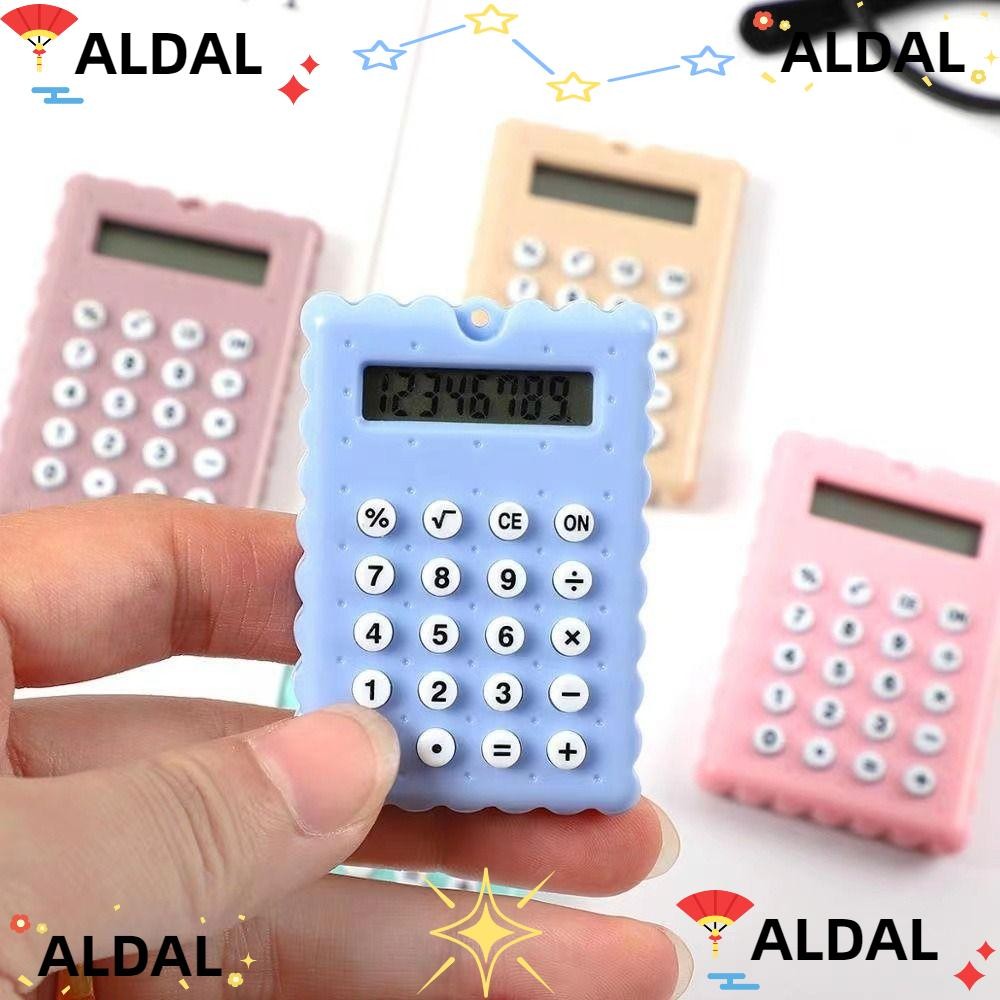ALDAL Mini Calculator, Biscuit Shape Battery Scientific Calculators ...