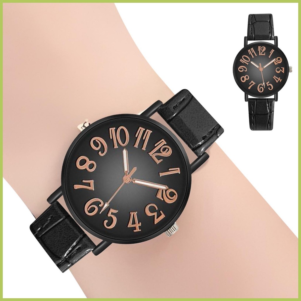 Simple Watch Women's Casual Simple Wrist Watch Analog Large Dial ...