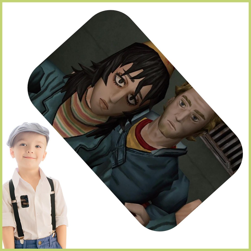 For mouthwashing game Anime Button Pins Rectangle Anime Character ...