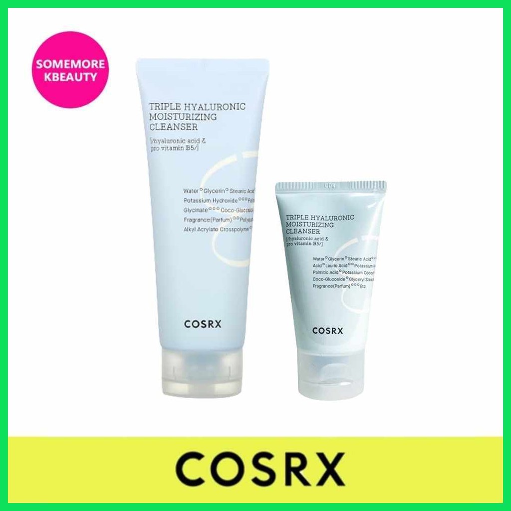 COSRX[u}Hydriumr*Triple_R:Hyaluronic$B:Moisturizing%s:Cleanser | Shopee Philippines