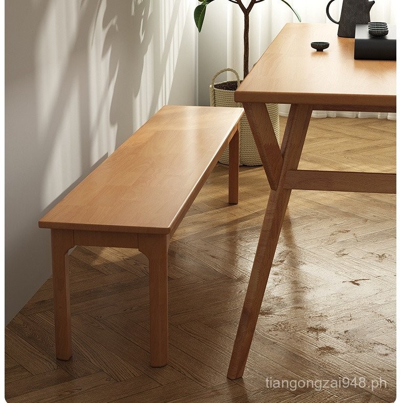 New Arrival 180CM Wood Benches Walnut Color /Solid Wood Benches Dining ...