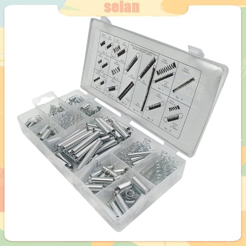 SEL 200Pcs 20Sizes Practical Metal Tension Compression Spring ...