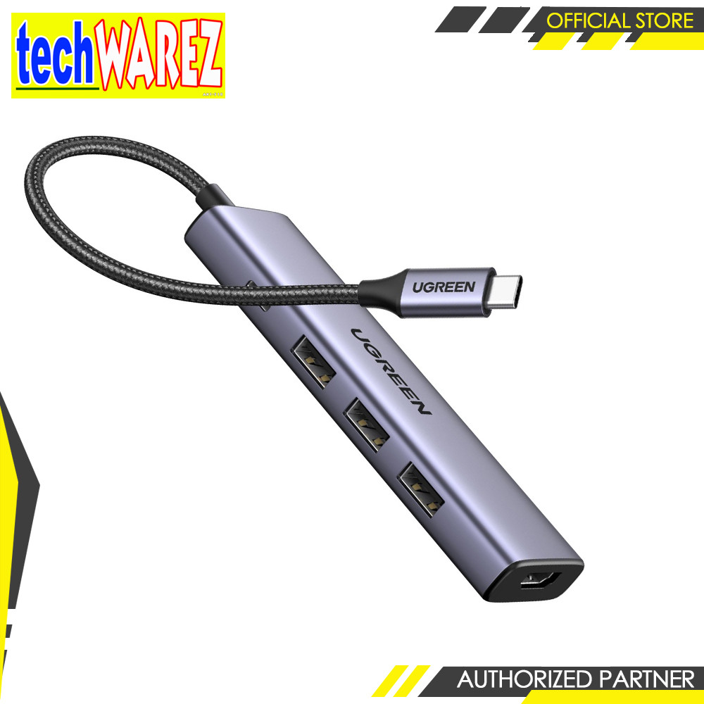 Ugreen Revodok USB C Hub 5 in 1 Multiport Adapter 4K HDMI (CM511/15596) | Shopee Philippines