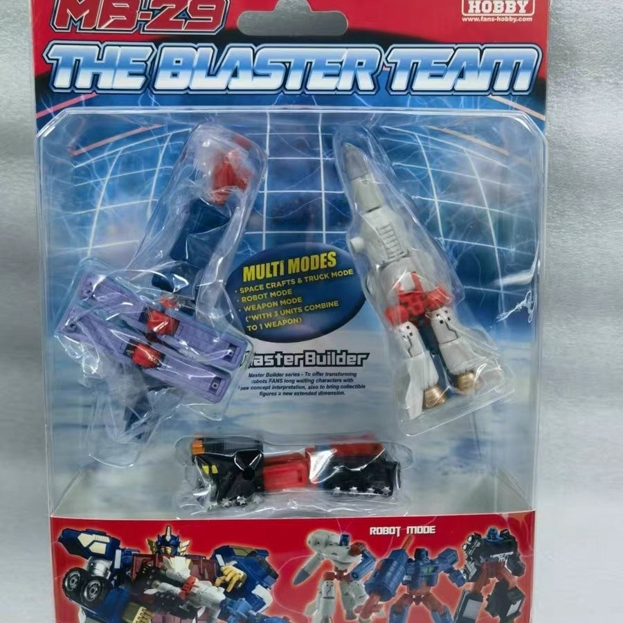 [BTF]Fans Hobby FH MB-29 Shockwave Squad Blaster Squad Deformation Toy Model IKCC | Shopee ...