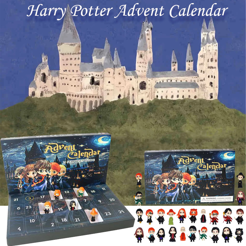Harry Potter Funko Advent Calendar Christmas Countdown Calendar 24 Days ...