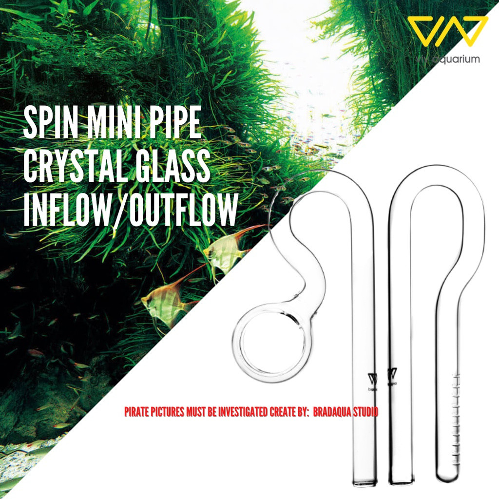 VIV Crystal Glass Spin Pipe Outflow 10mm/ 13mm | Shopee Philippines