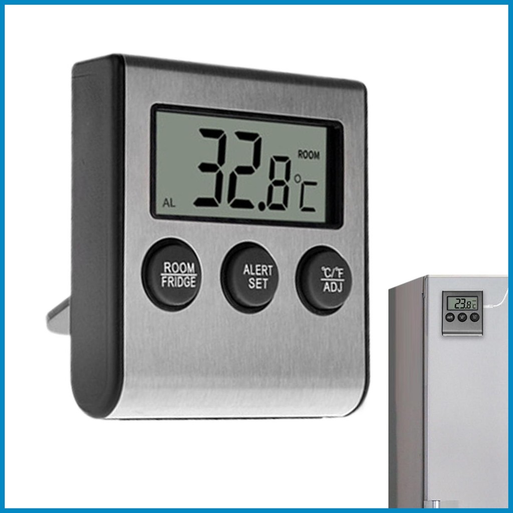 Refrigerator Thermostat Small Fridge Temperature Gauge Intelligent Real ...