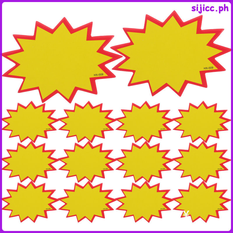 200 Pcs Poster Garage Signs Price Tag Car Stickers Signage Pricing ...