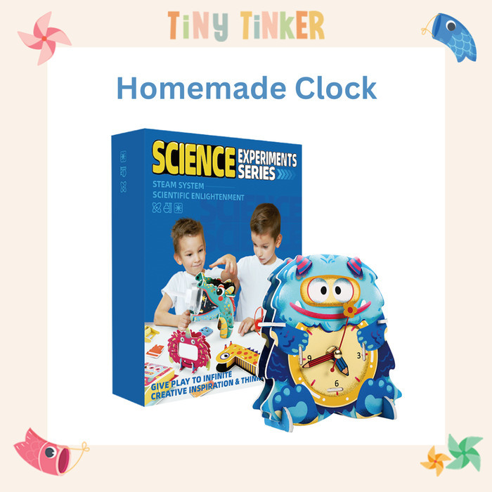Mechanical Clock Educational Science Experiment Toy Clock for Toddlers ...