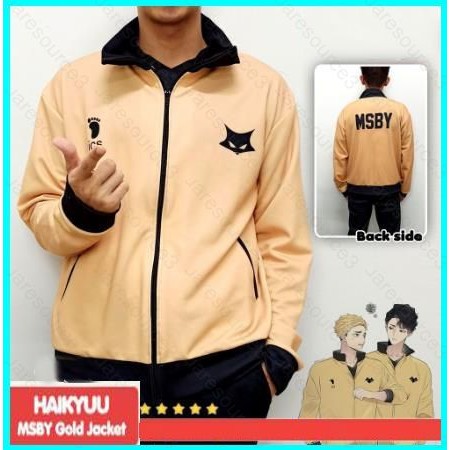 yu1 Haikyuu!! MSBY Jacket Cosplay Costume Karasuno Bokuto Shoyo Atsumu ...