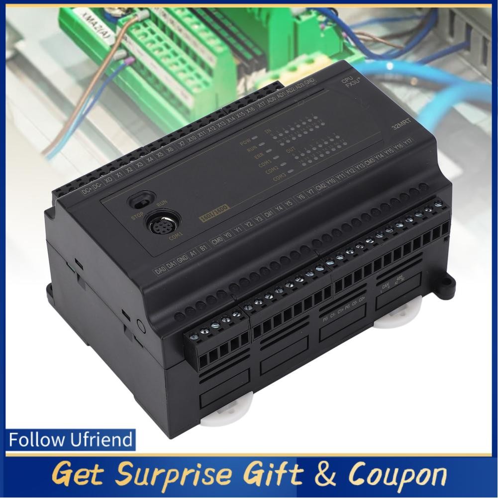 Ufriend PLC Control Board 16in 16out RS232 RS485 High Speed Pulse Counting Industrial Controller ...