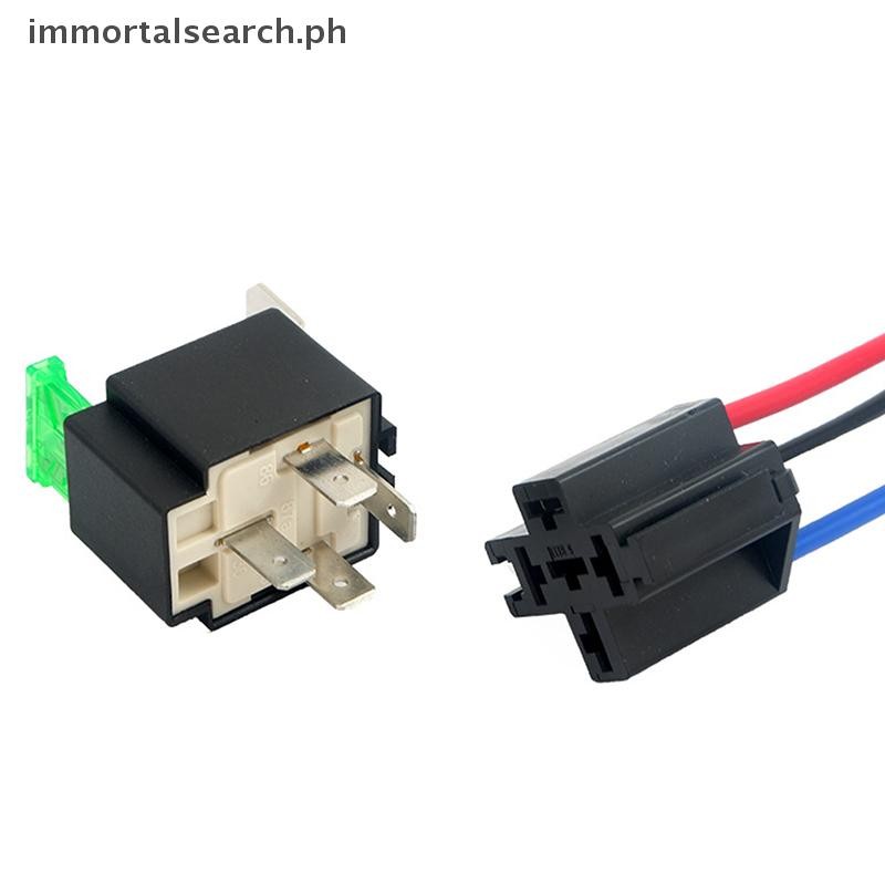 imm 1PC 12V DC 4 Pin Car Automotive Fused Relay 30A Normally Open ...