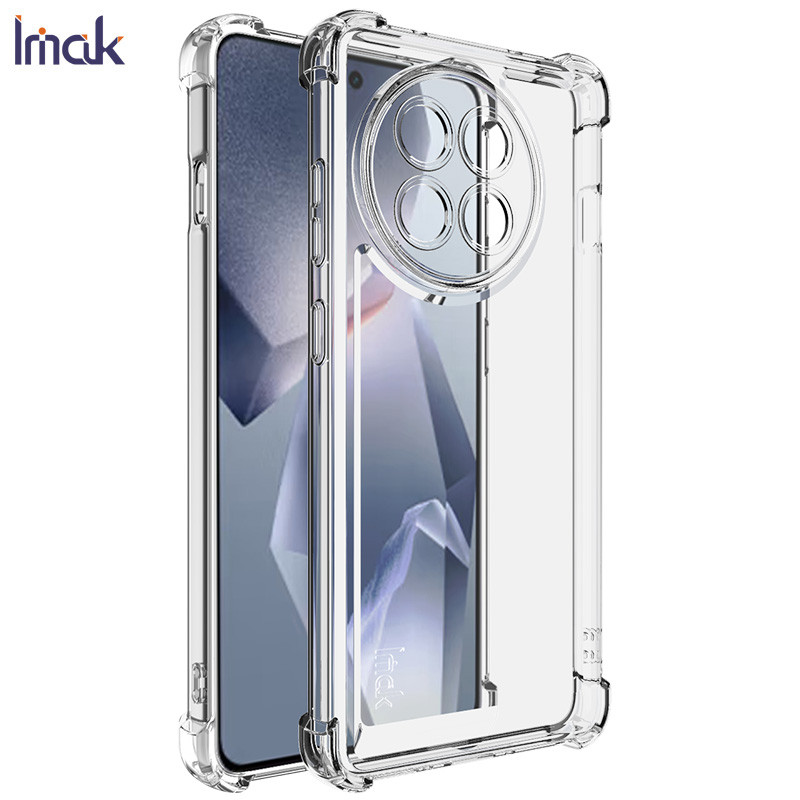 for OnePlus Ace 5 Case IMAK UX-4 Series Straight Frame Soft Cover for OnePlus Ace5 Pro 5G ...