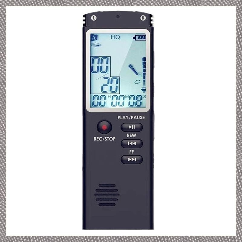 8GB Digital Voice Recorder USB Rechargeable Dictaphone Small Tape ...