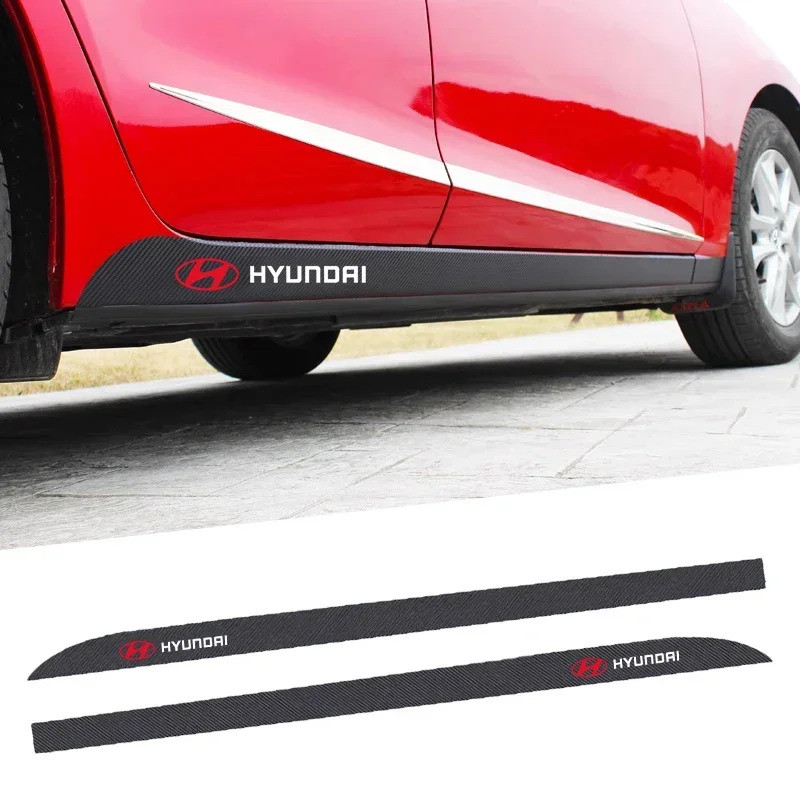 2pcs Car Side Stickers Side Skirt Car Decal For Hyundai i30 Tucson ...