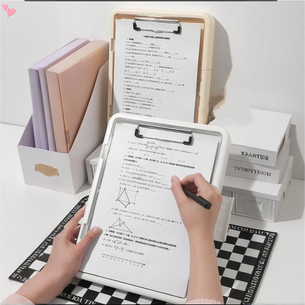 Clipboard with Storage, 10x13.3 Folder Nursing Side Opening, Heavy Duty ...