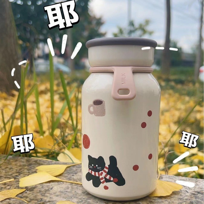 304 baso ng gatas ng bakal na walang inosentasyon, baso ng vacuum na ...