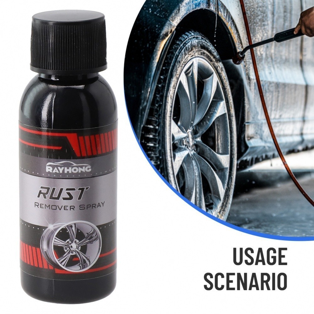 Rust Remover Safe Spray 1pc Non-Toxic Restoration Tools Rust Inhibitor ...