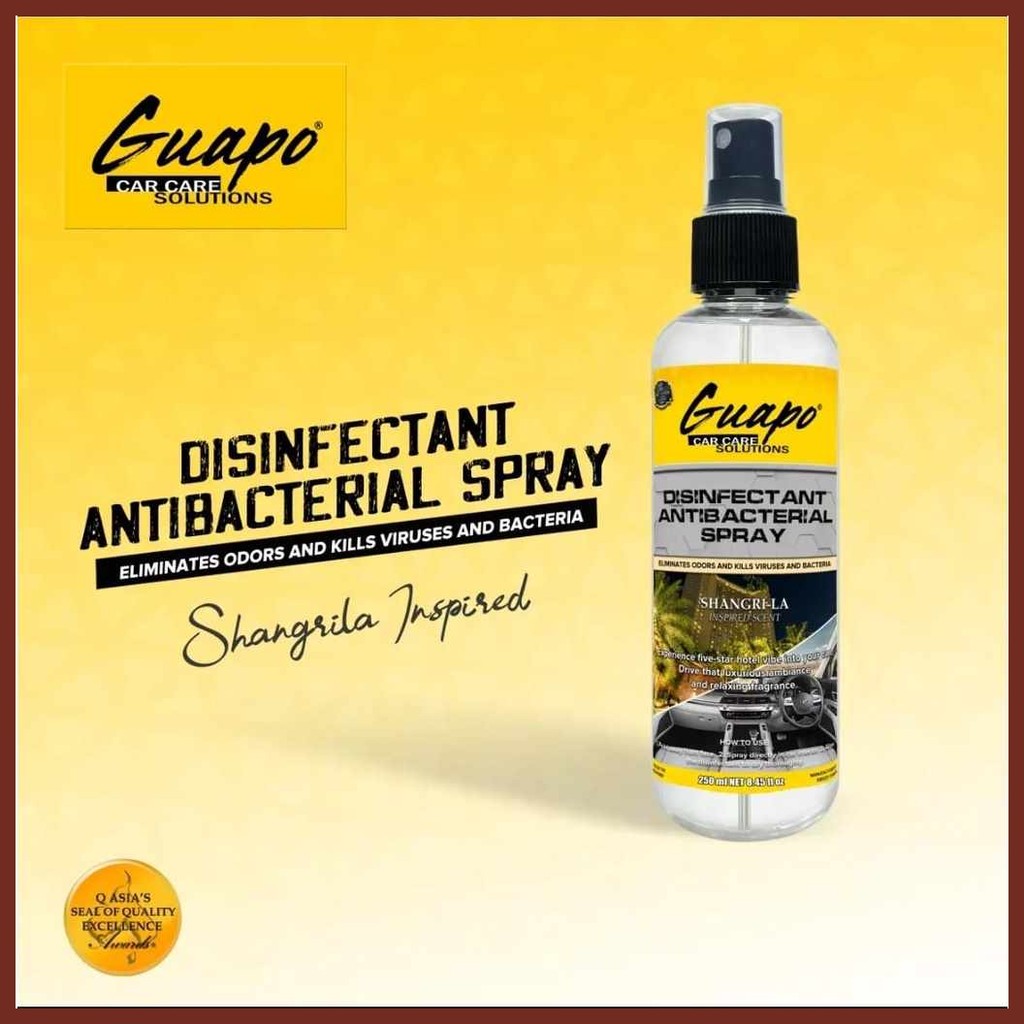 Guapo{e[Car]lQ&Care!lz[Disinfectant,pE[and,dd[Anti-bacterial,L[Spray+L ...