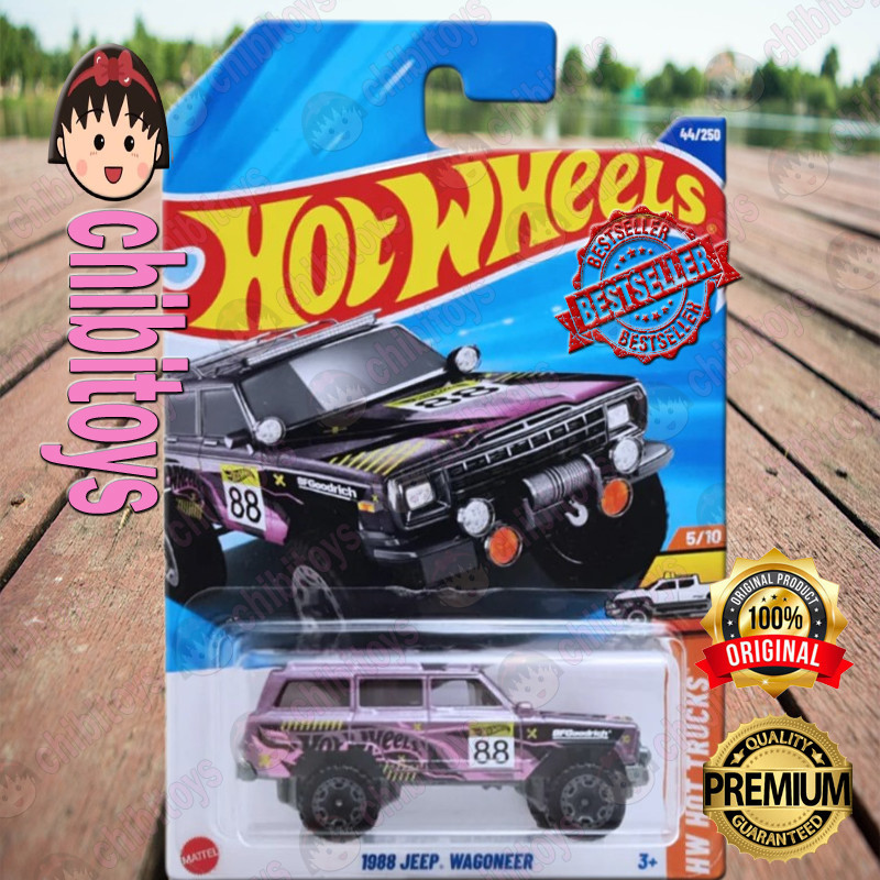 UNGU Hot Wheels 1988 Jeep Wagoneer 2025 Purple BFGoodrich Jeep Off Road ...